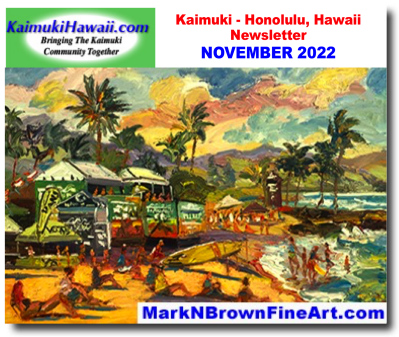 Kaimuki - Honolulu, Hawaii Newsletter November 2022 - Kaimuki ...