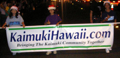 KaimukiHawaii.com participates in Kaimuki Christmas Parade - Kaimuki ...